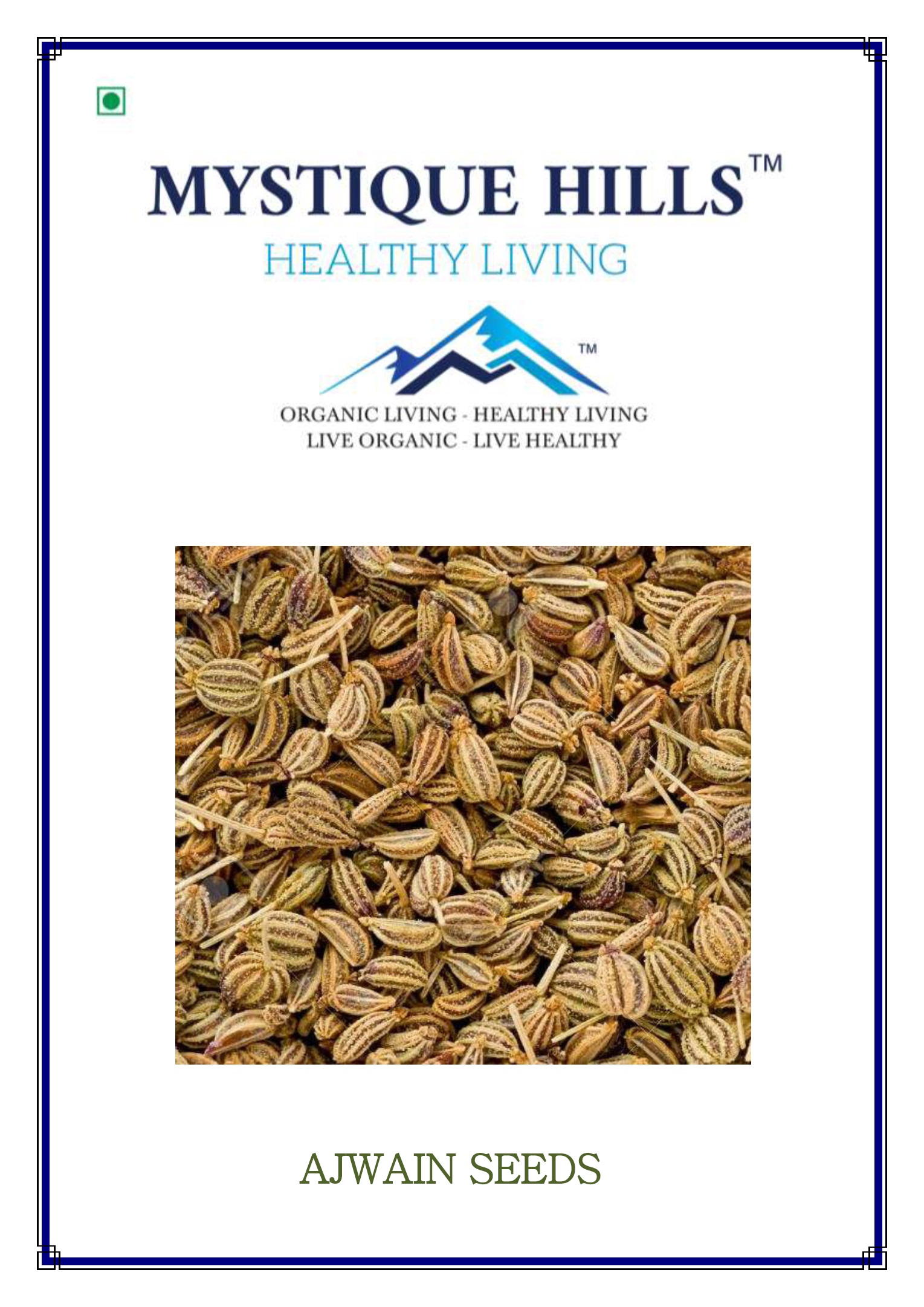 Mystique Ajwain seeds 100 g - Mystique Hills