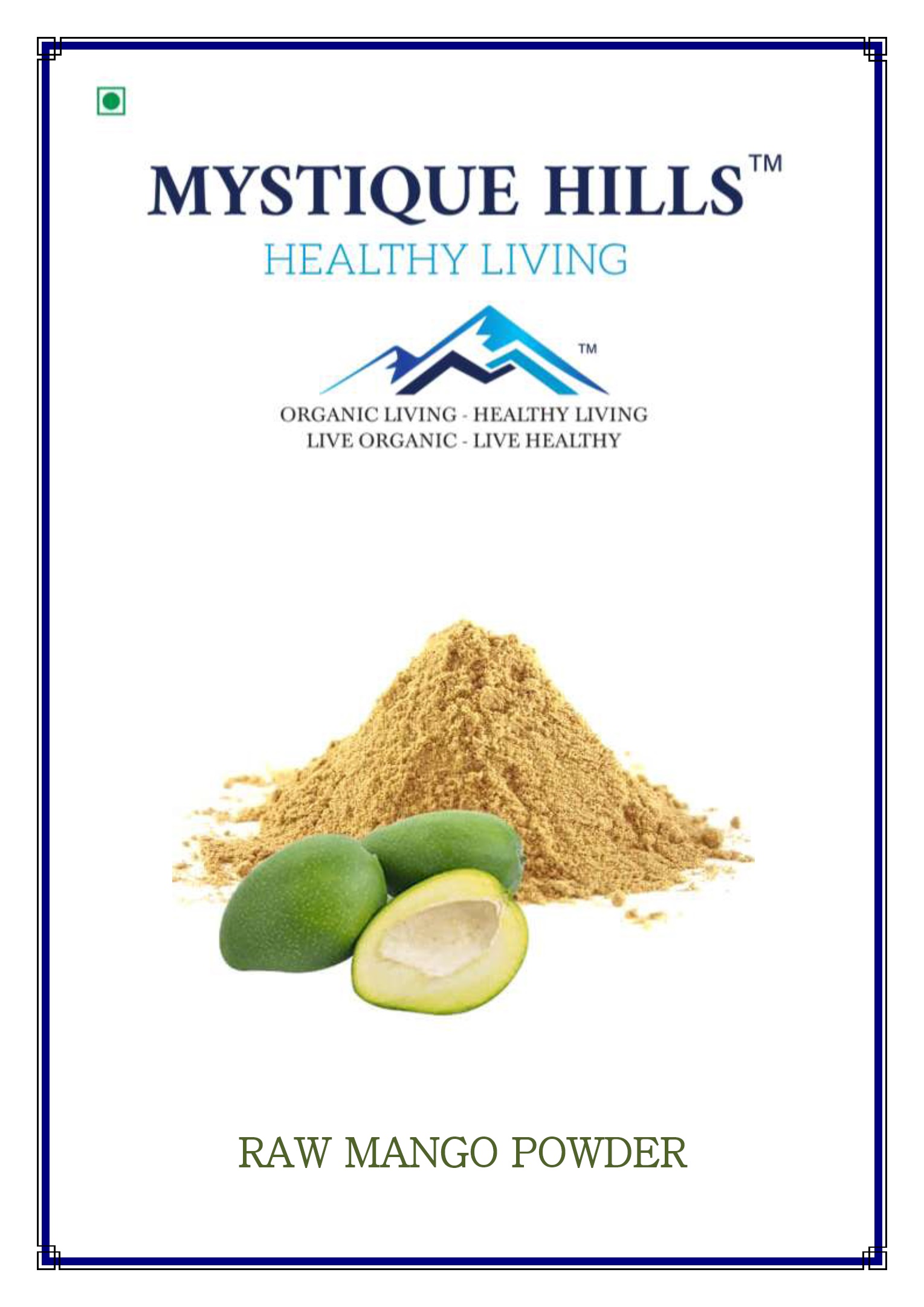 Mystique Raw mango powder 100 g - Mystique Hills