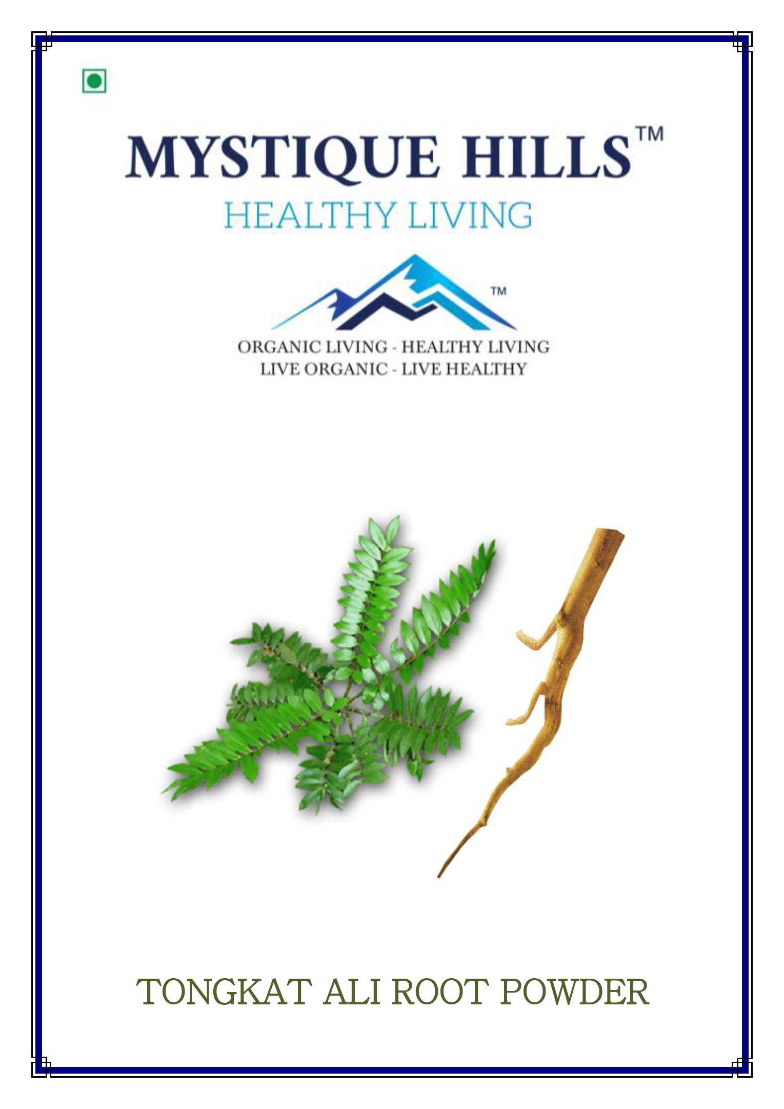 Mystique Tongkat Ali root powder 50 g - Mystique Hills