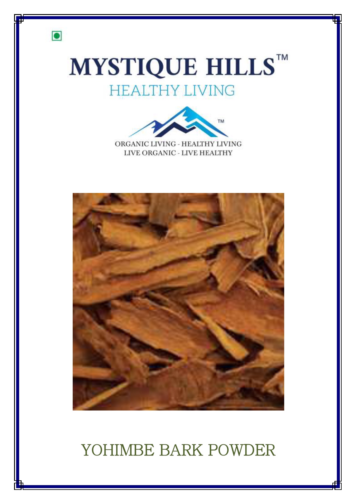 Mystique Yohimbe bark powder 50 g - Mystique Hills