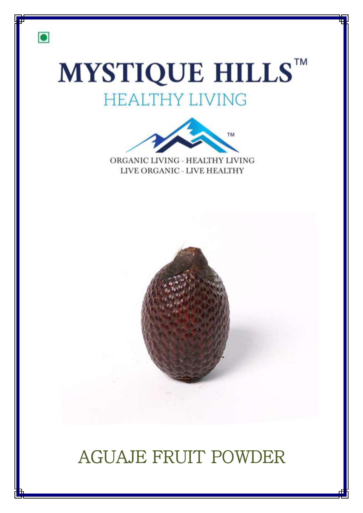 Mystique Aguaje fruit powder 50 g - Mystique Hills