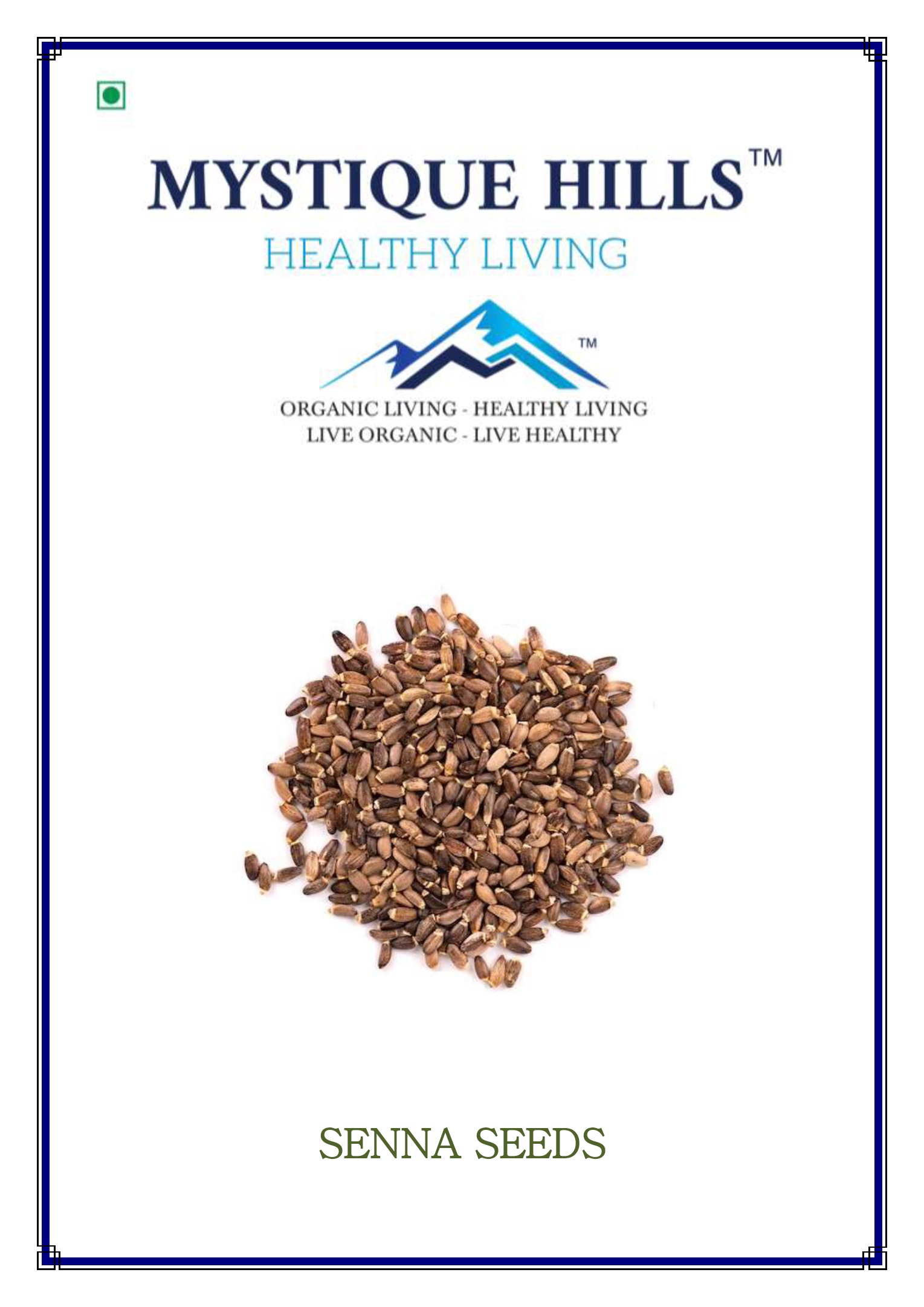 Senna Seeds 100 g - Mystique Hills