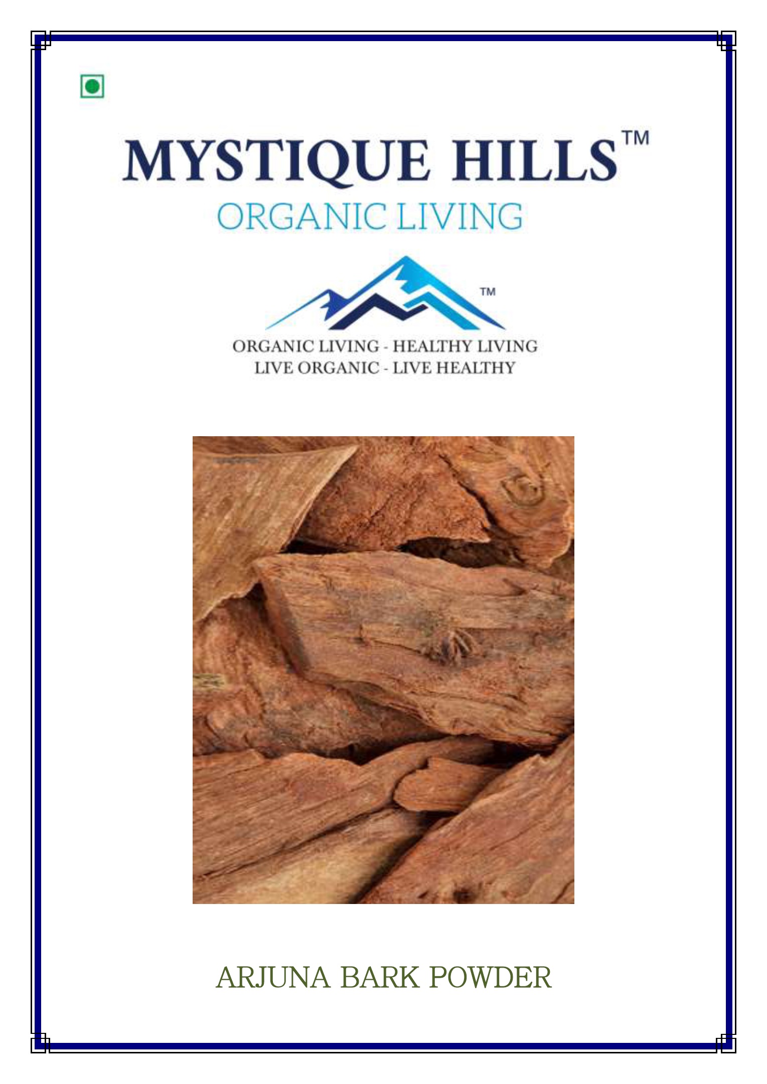 Mystique Arjuna bark powder 100 g - Mystique Hills