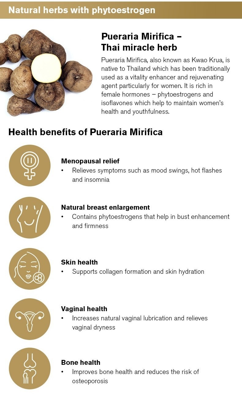 Pueraria mirifica root,Kwao Krua uses and benefits - Mystique Hills